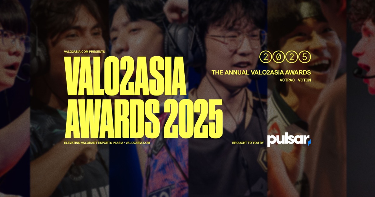 VALO2ASIA Awards 2025 | Asia’s Top VALORANT Player Rankings